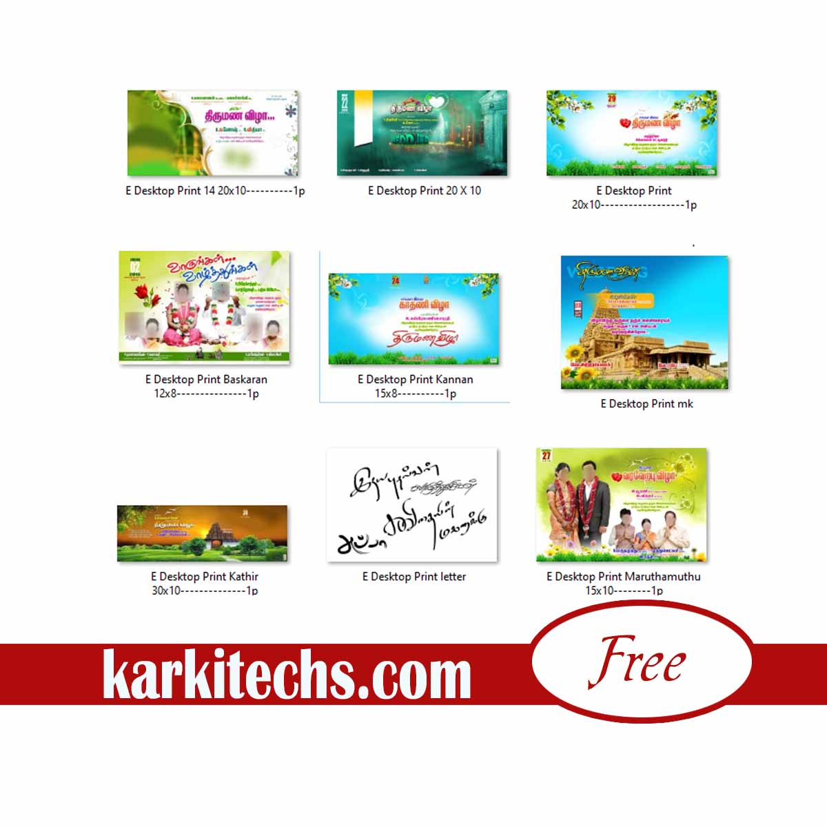 FREE NEW WEDDING FLEX 10 – PSD FILES DOWNLOAD - Karki Techs