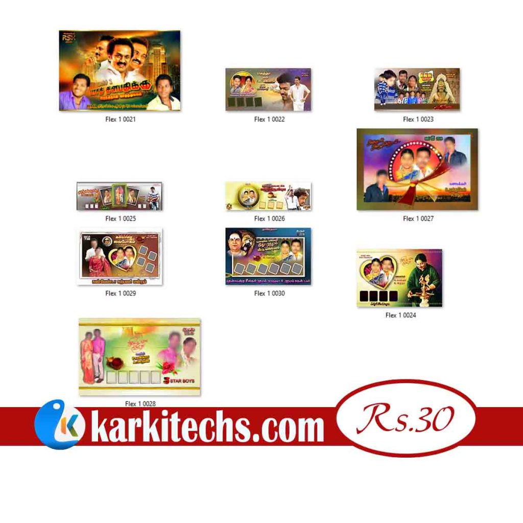 PREMIUM 10 WEDDING FLEX – PSD FILES - Karki Techs