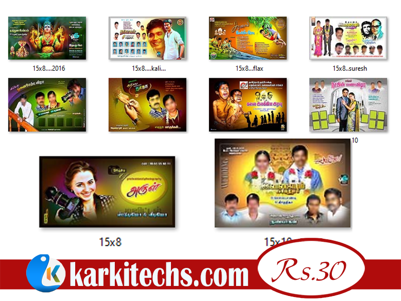 15×8 PREMIUM 10 FLEX – PSD FILES - Karki Techs