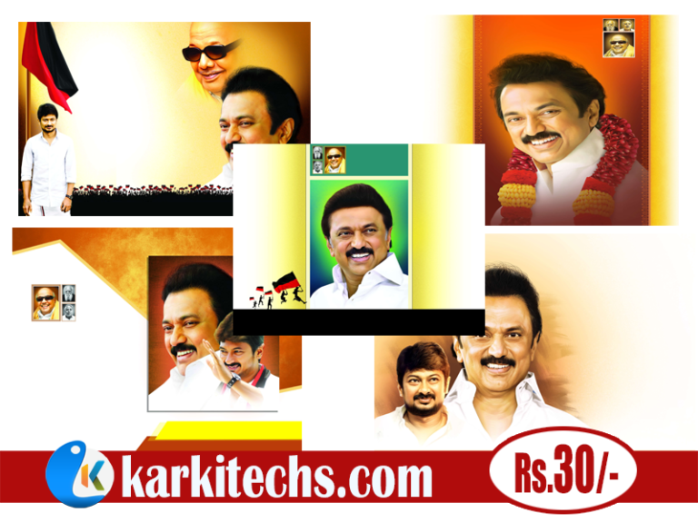 10-PREMIUM STALIN DMK BANNER PSD DOWNLOAD - Karki Techs