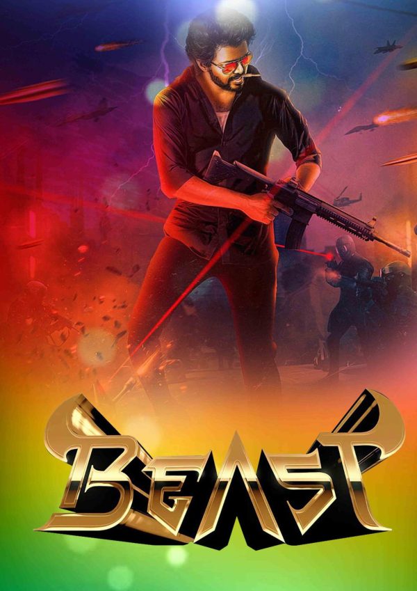 #2 - ACTOR VIJAY BEAST PSD - Karki Techs