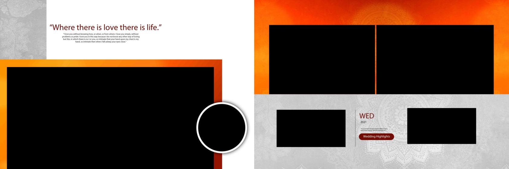 #14 – LATEST PREMIUM WEDDING ALBUM SHEETS - Karki Techs