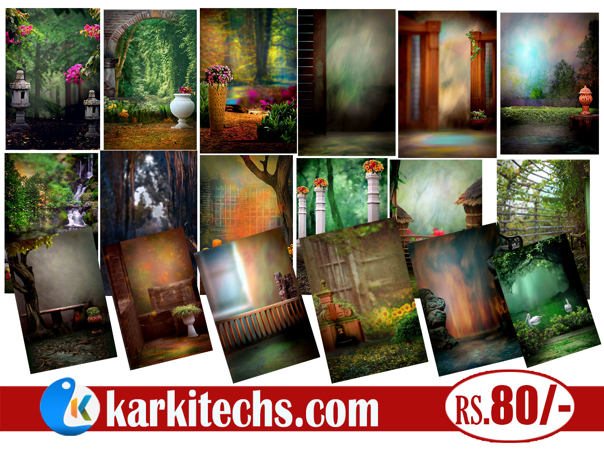 STUDIO BACKGROUND PSD COLLECTION – #2 - Karki Techs