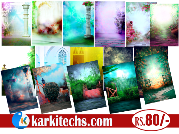 STUDIO BACKGROUND PSD COLLECTION - #1 - Karki Techs