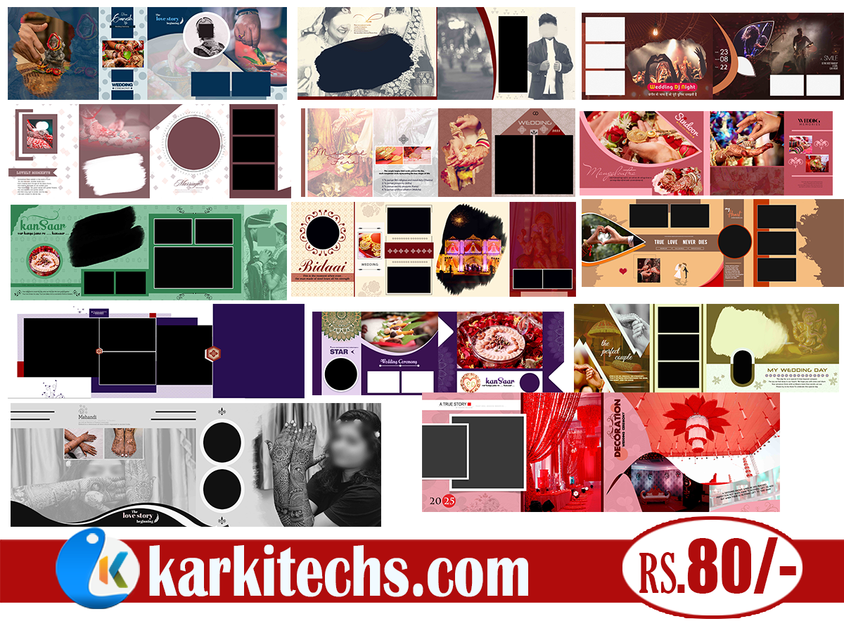 SEN DESIGN PSD – 12X36 WEDDING ALBUM PSD – #4 - Karki Techs