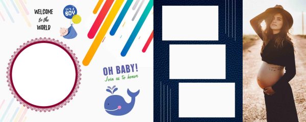 SEN DESIGN PSD – MATERNITY ALBUM PSD – #1 - Karki Techs