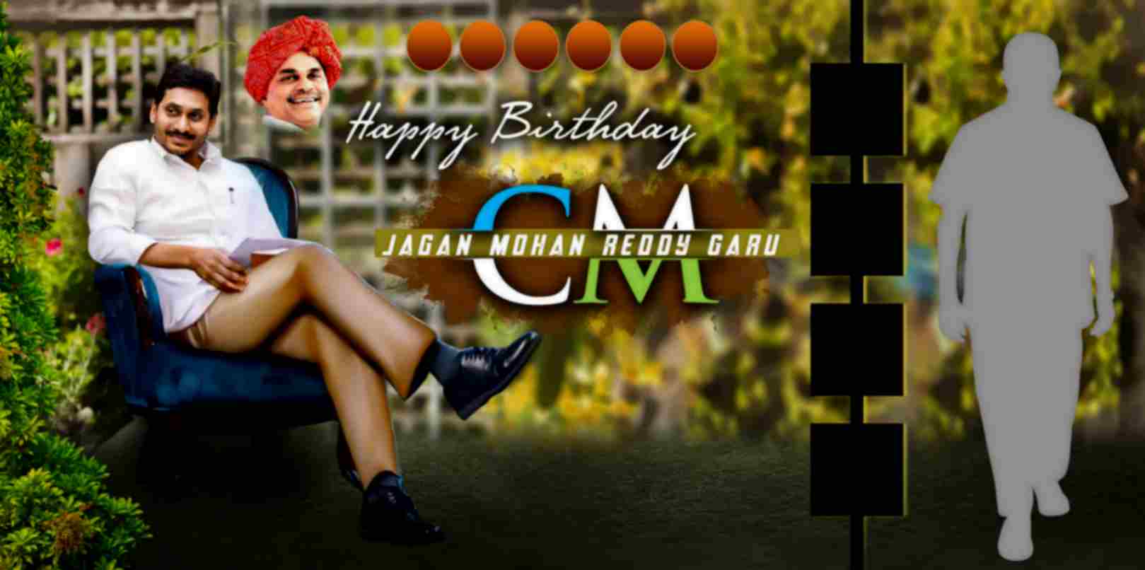 YCP JAGAN BIRTHDAY FLEX COLLECTION - Karki Techs
