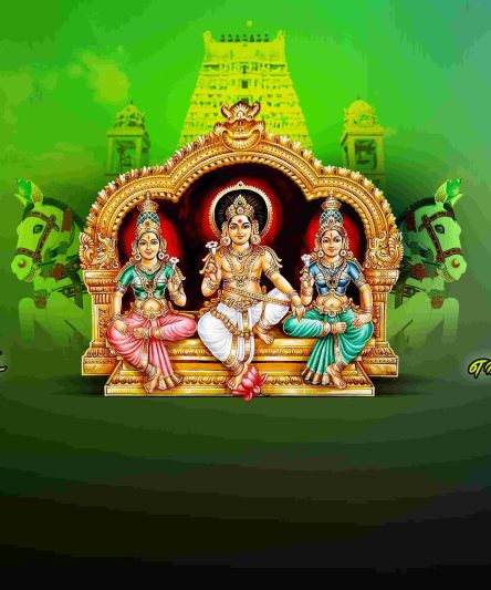 Customizable Photoshop Design File for temple event (Thiru Vizha)