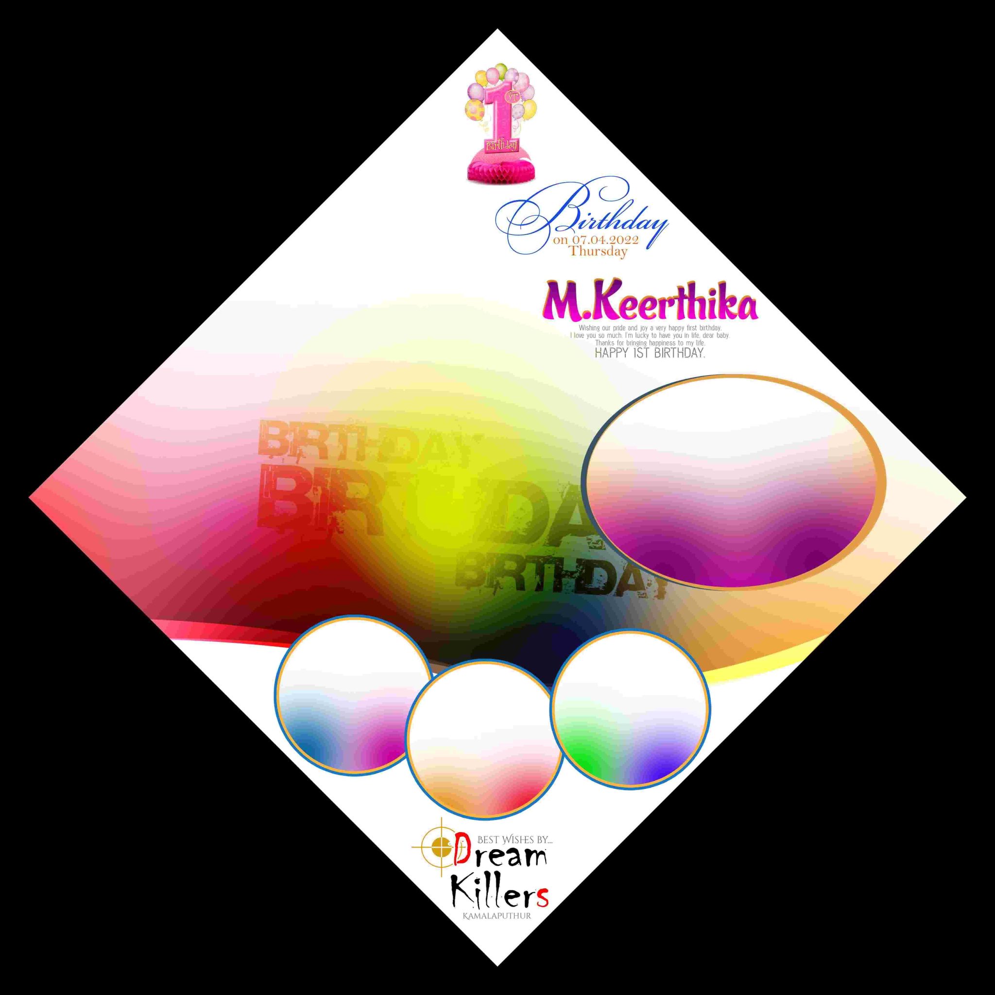 Tamil Flex Banner for Marriage, Ear Piercing, and Puberty events