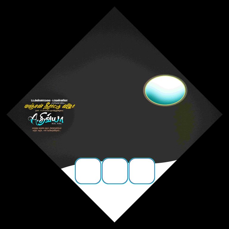Creative Tamil Wedding Flex PSD Pack - Karki Techs