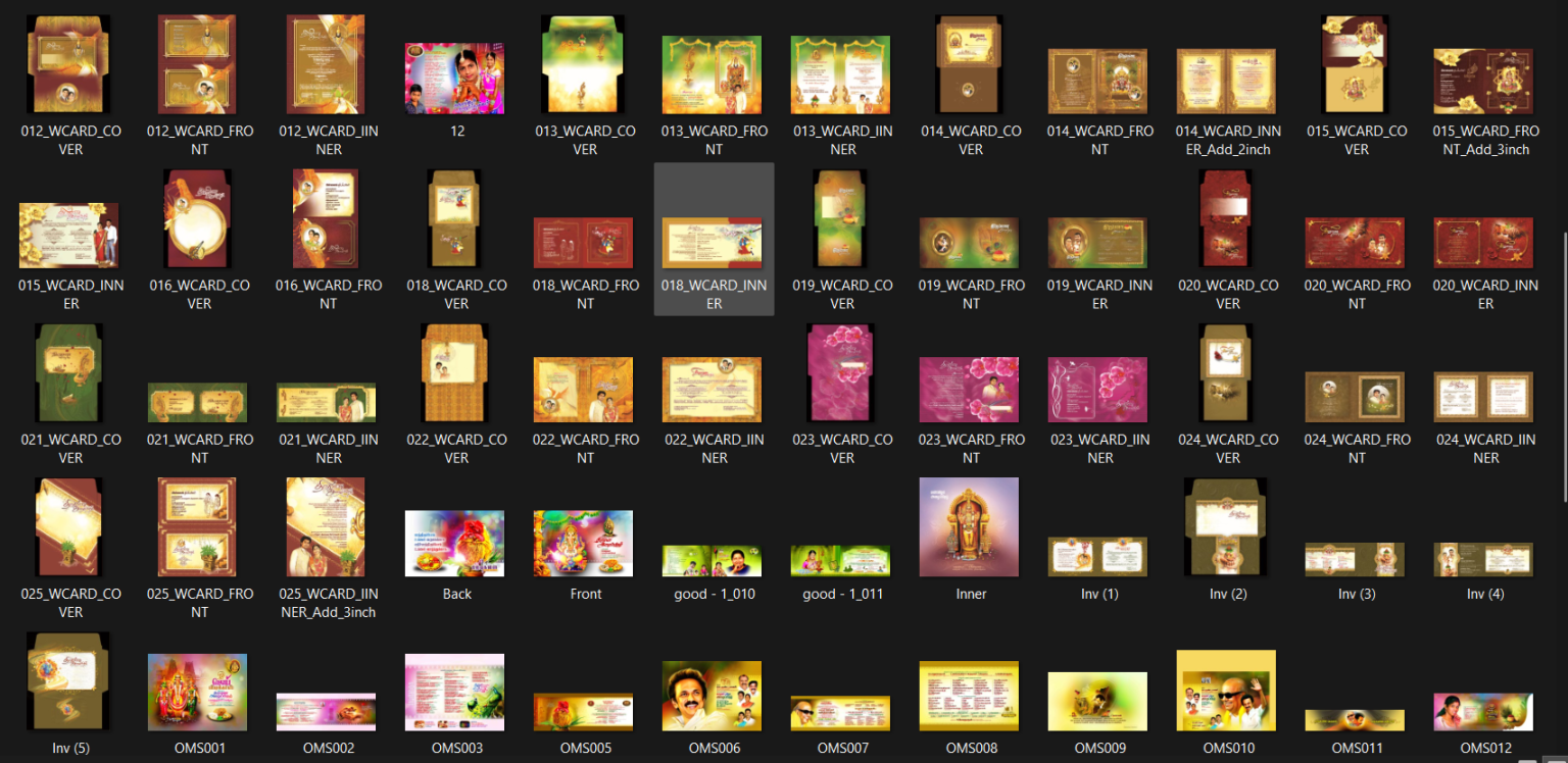 Multi Colour Invitation Collection – Vibrant & Elegant Designs - Karki ...