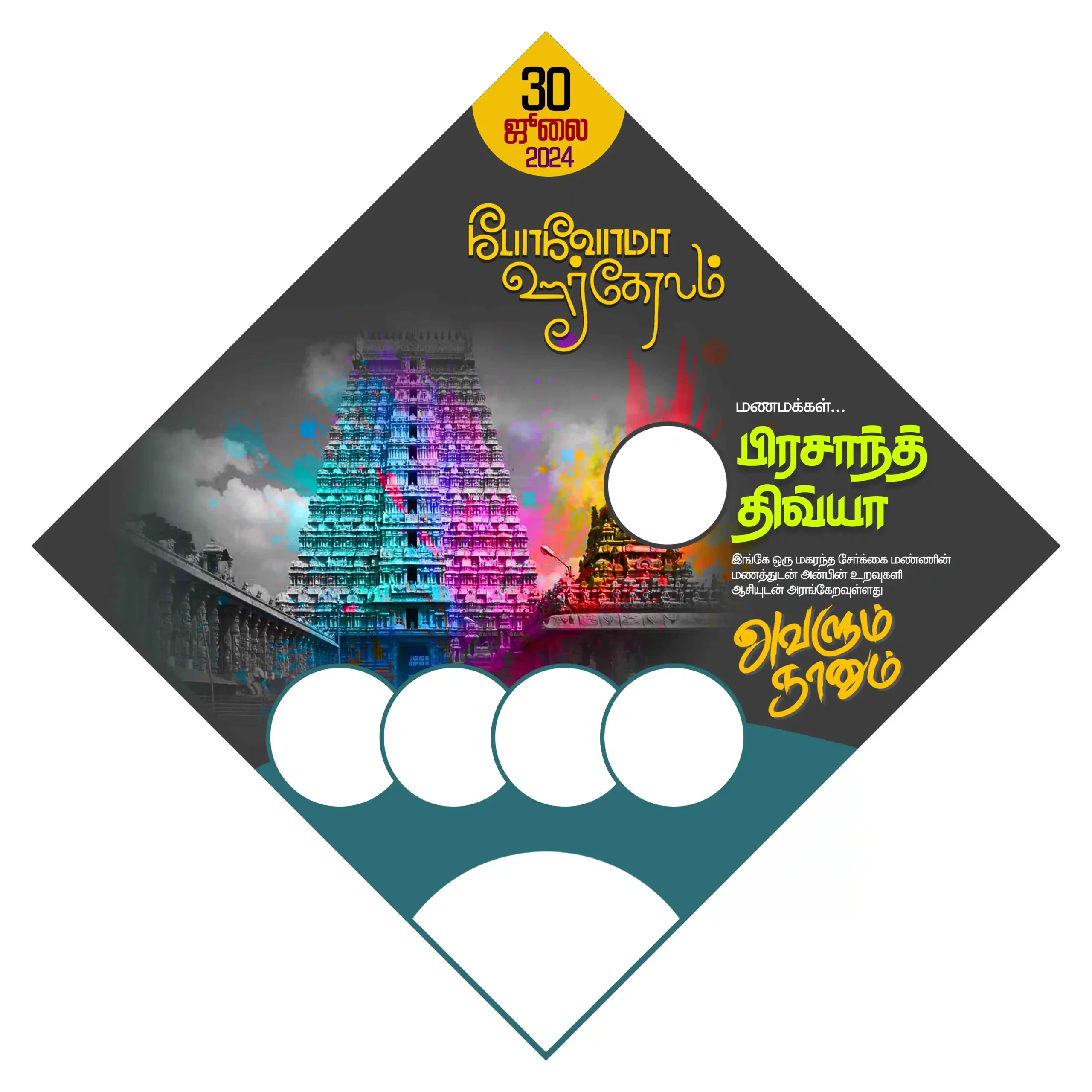 Tamil Flex Banner Design Collections – Editable PSD Templates
