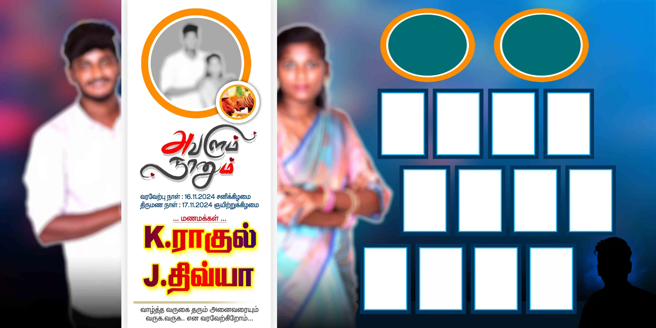 Tamil Flex Banner Design Collections – Editable PSD Templates