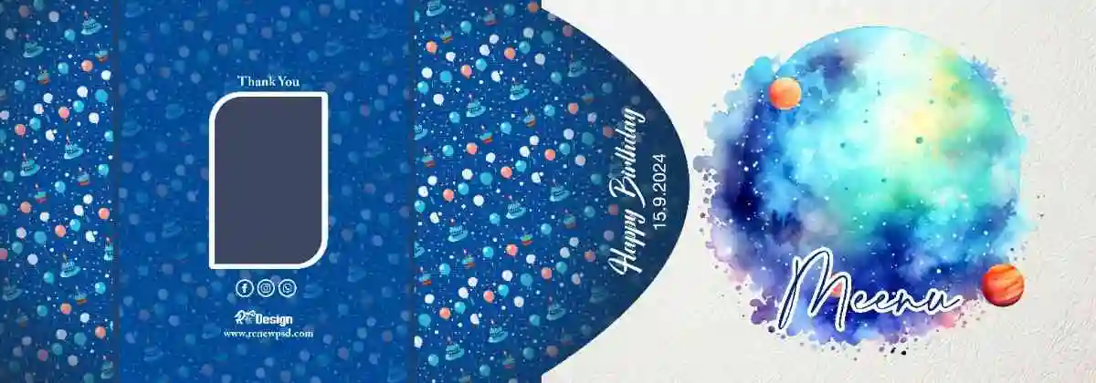 Wedding Album Cover Designs PSD Collection – 14x40 Size