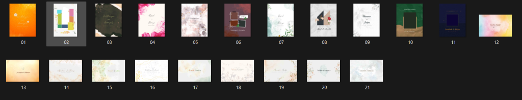 Tintone Album Front Page PSD Collection – Premium Designs