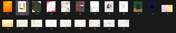 Tintone Album Front Page PSD Collection – Premium Designs