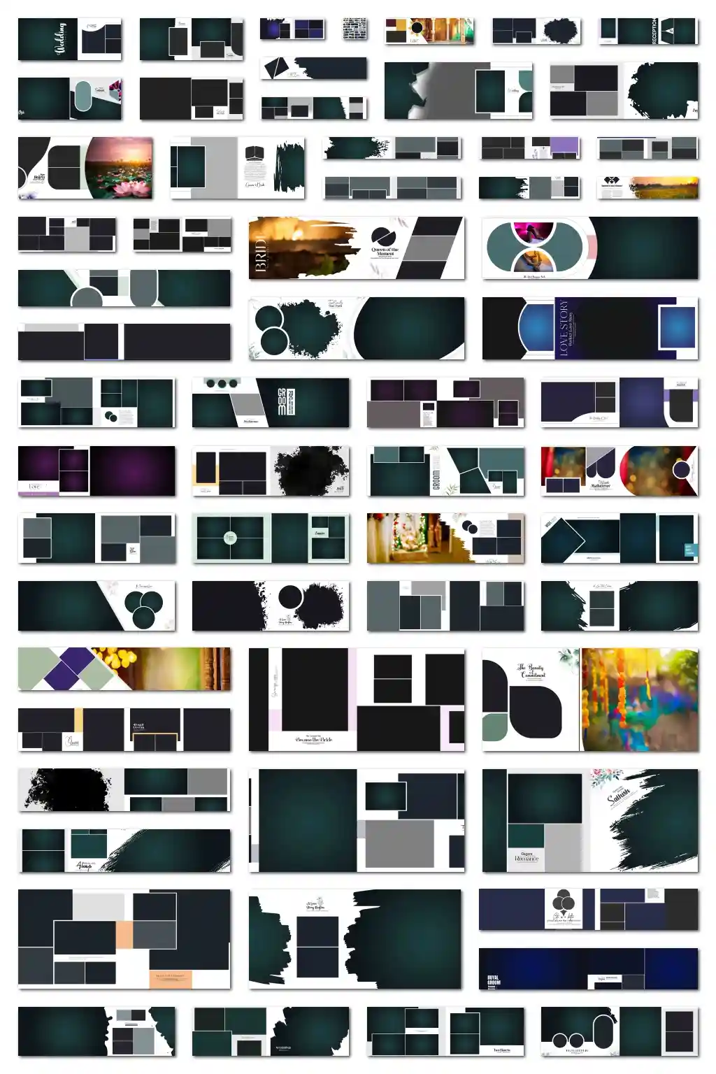 12x36 Premium Wedding Creative Album Collection – Vol 5 - Karki Techs