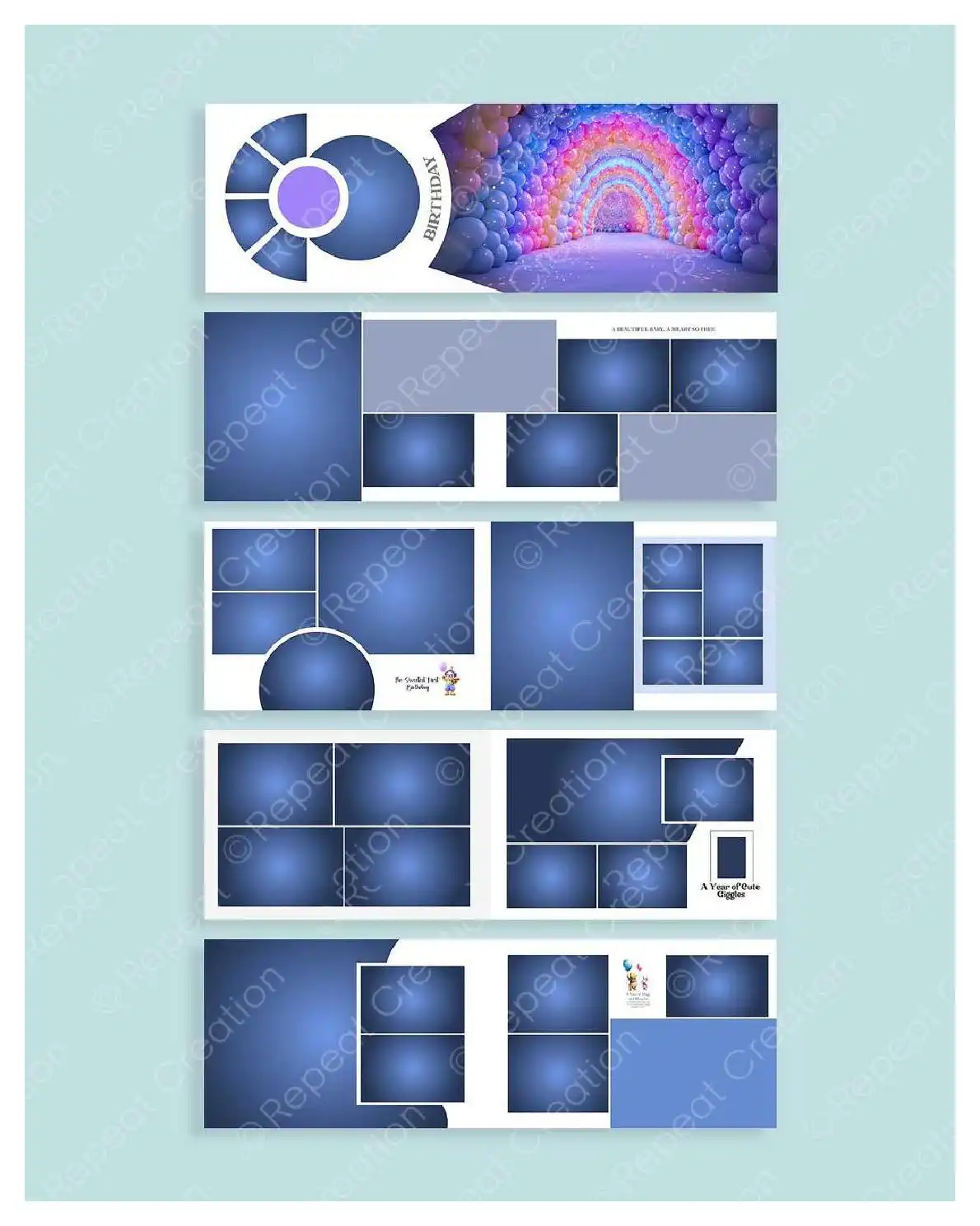 Premium Birthday Creative Album Collection – JULY 25