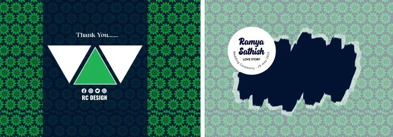 Premium Creative Wedding Album Cover Collection – 14x40