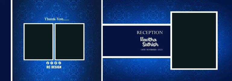 Premium Creative Wedding Album Cover Collection – 14x40